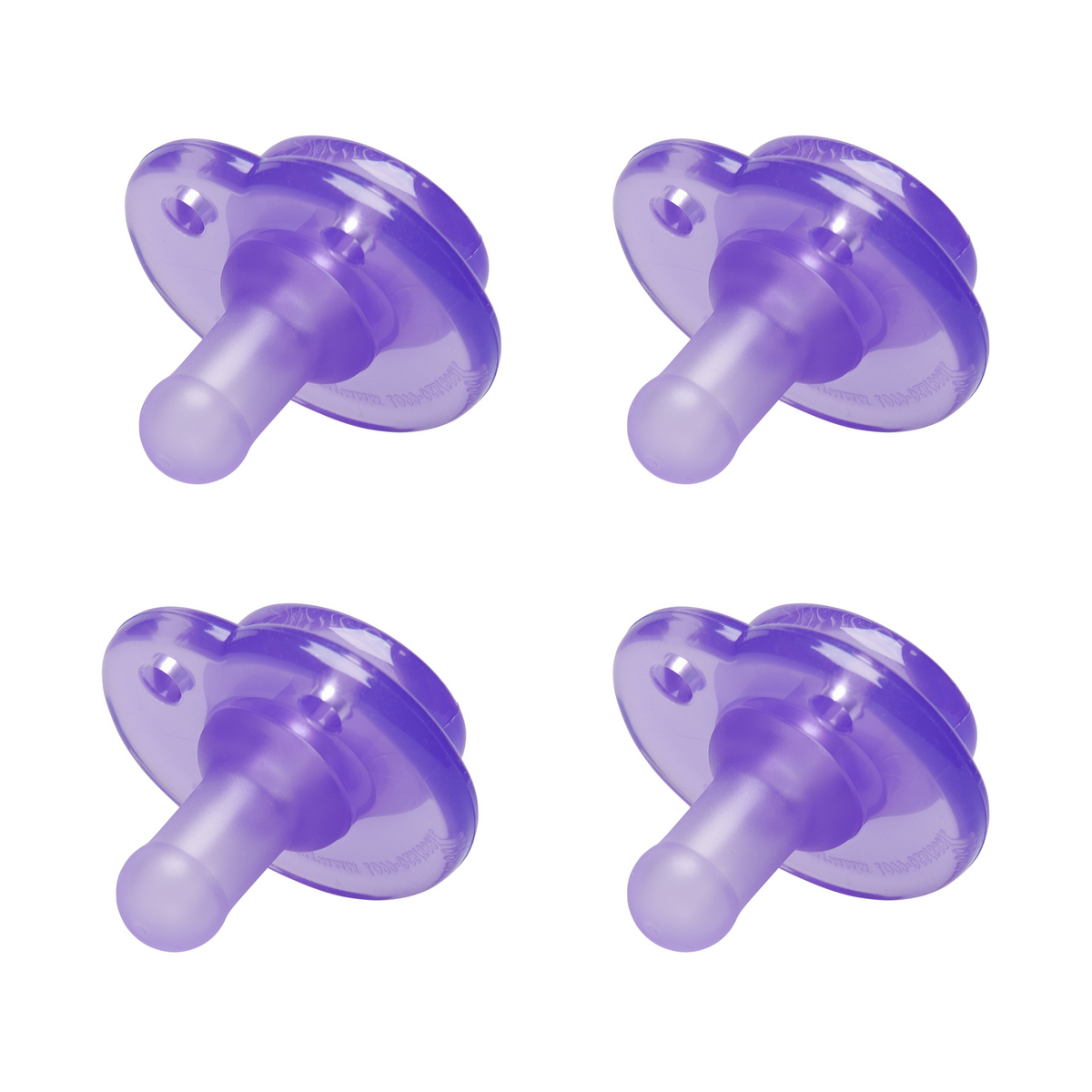 purple crying pacifier