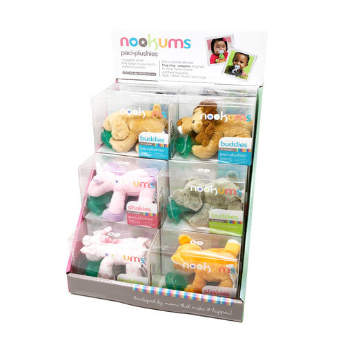 Nookums® Paci-Plushies® Elephant Pacifier Holder | Nookums® Paci-Plushies®