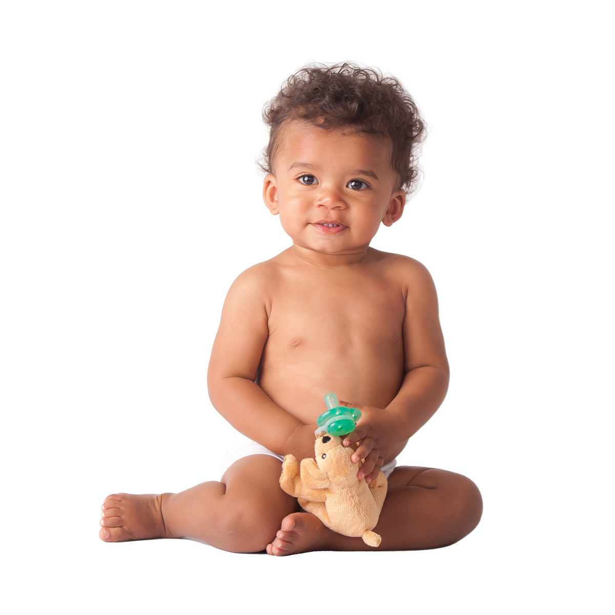 Nookums® Paci-Plushies® Retriever Pacifier Holder Baby Toy | Nookums ...