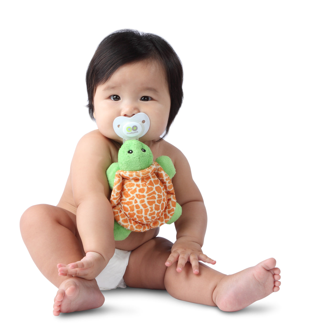 Nookums® Paci-Plushies® Tickles Turtle Shakies™ | Nookums® Paci-Plushies®